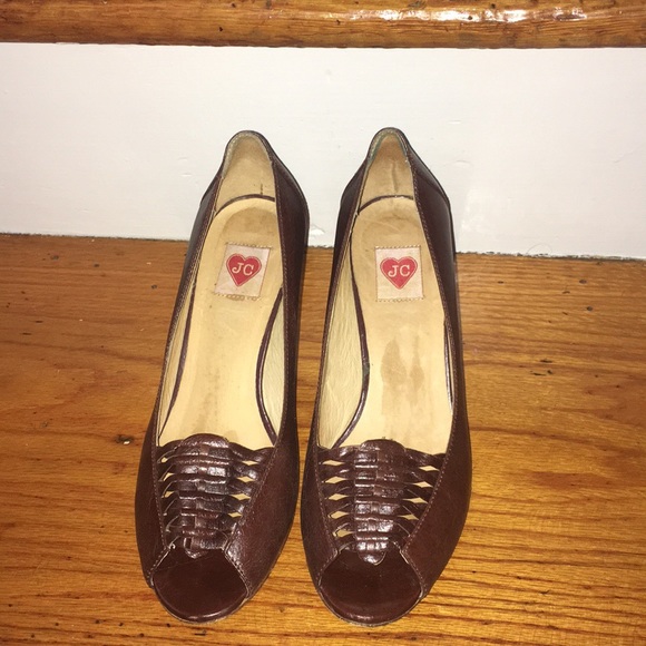JC | Shoes | Brown Heels | Poshmark